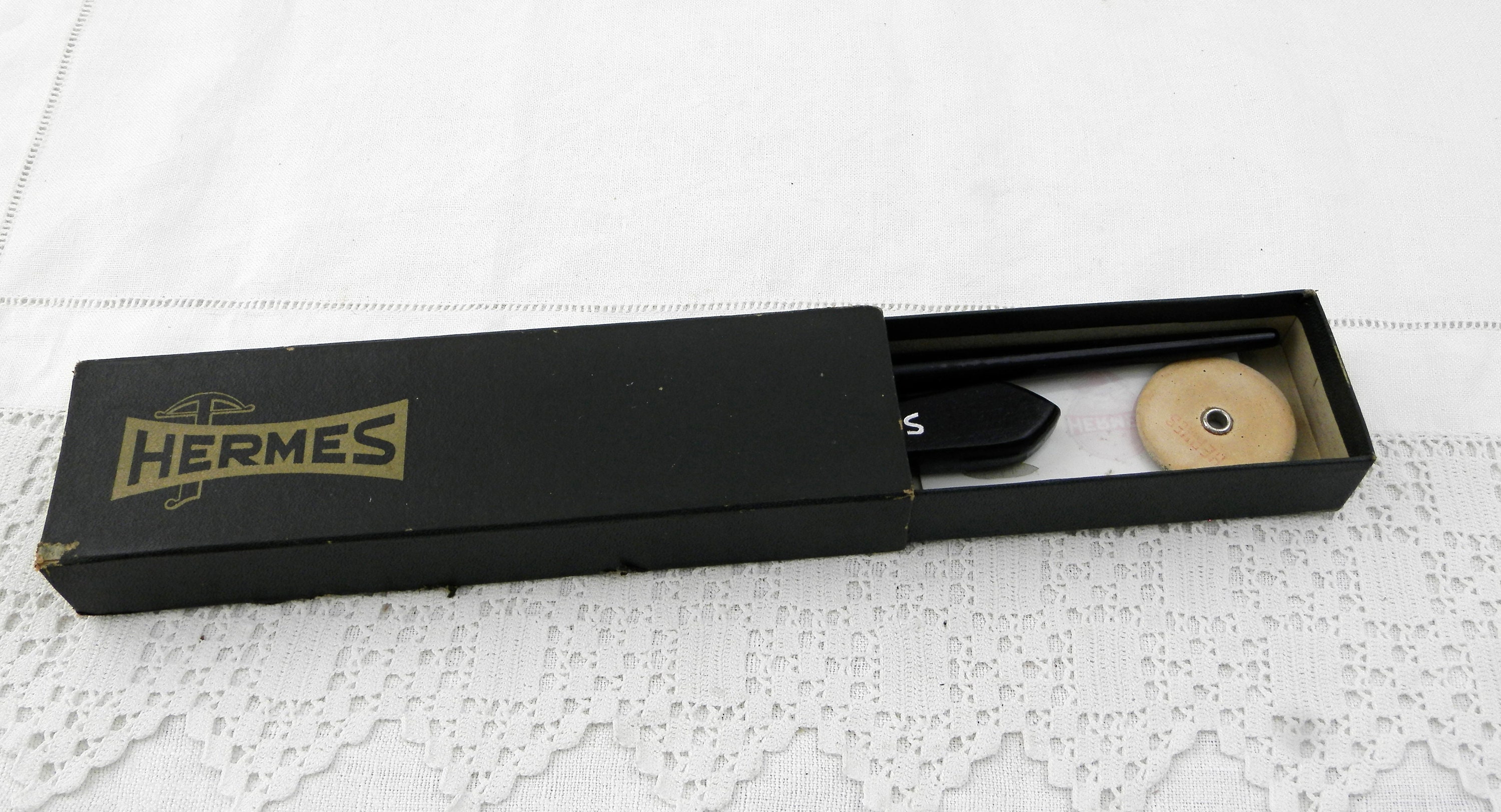 Vintage 1950s Typewriter Cleaning and Care Kit by Hermes With 2 Brushes ...