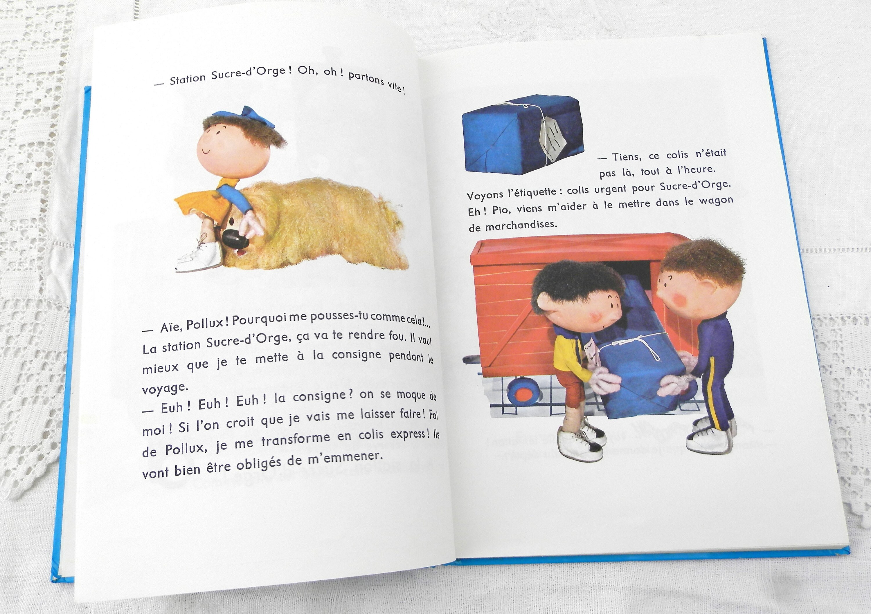 Vintage French Magic Roundabout Book Written in French, 1960s Le Manege ...