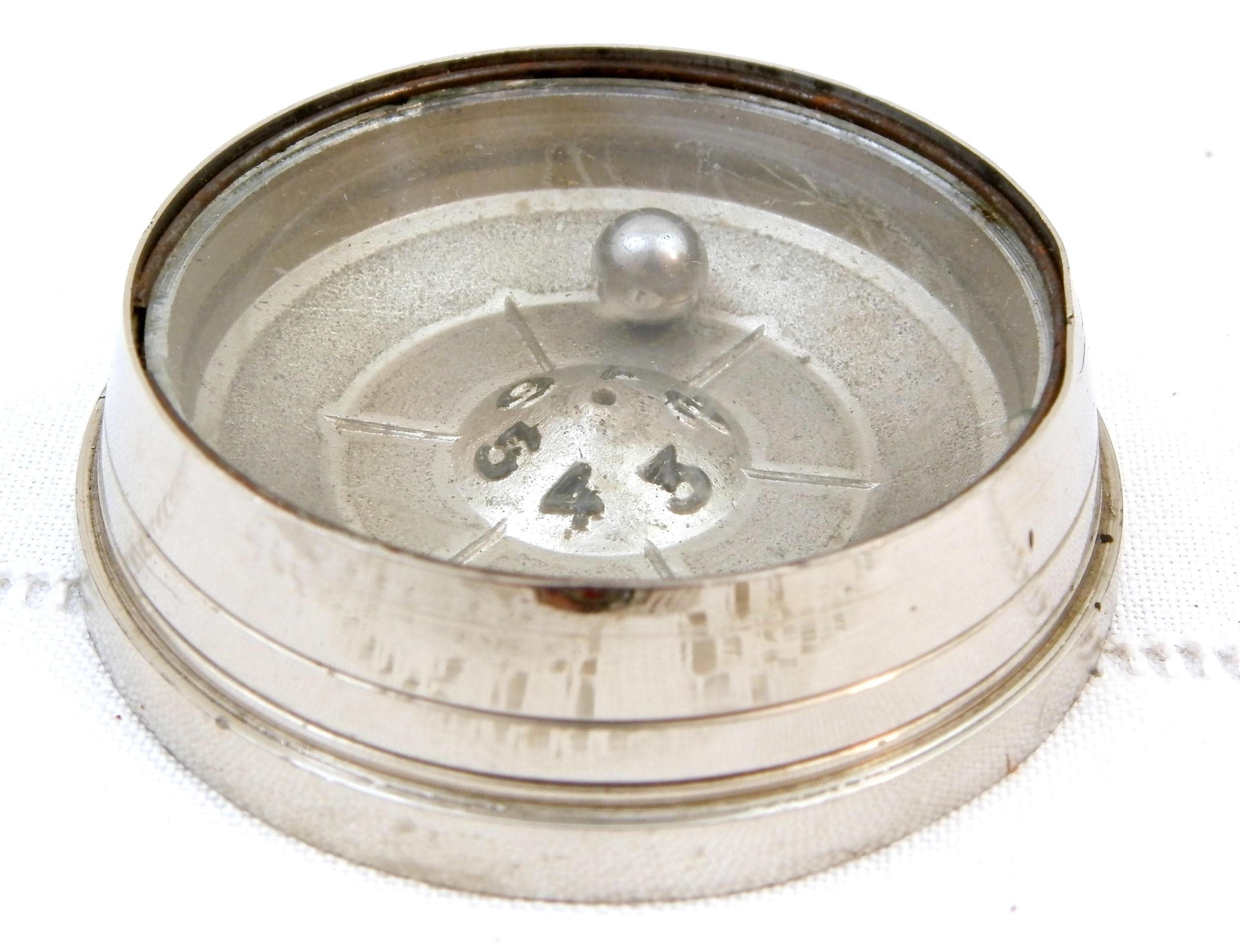 Vintage 1950s Pocket Metal Roulette Game Made in France, French 50s ...