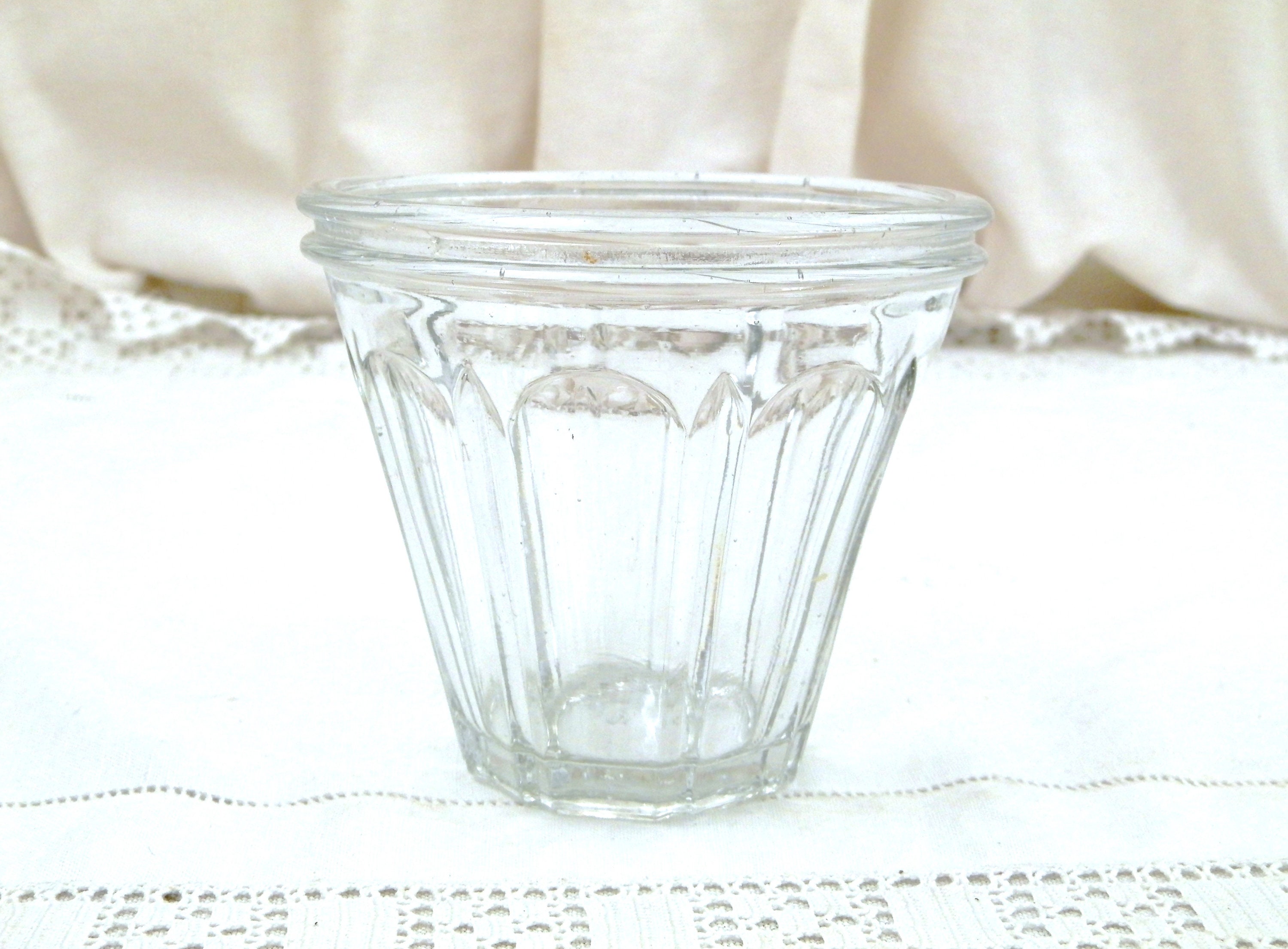 RESERVED FOR LINDA Large Antique French Tapered Jam Jar in Excellent ...