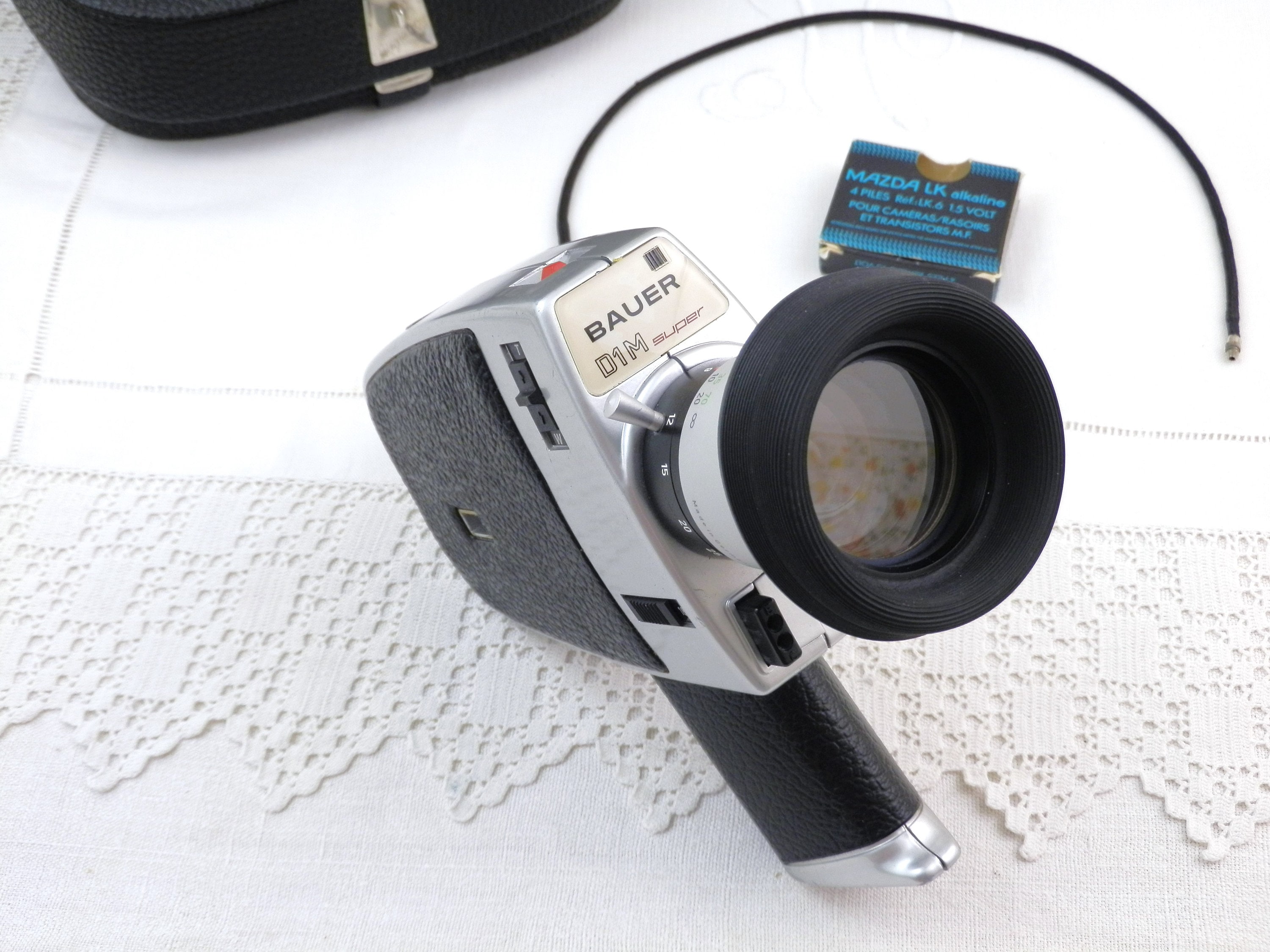 Vintage 1960s Bauer D Super 8 Film Camera with Carrying Case by Robert ...