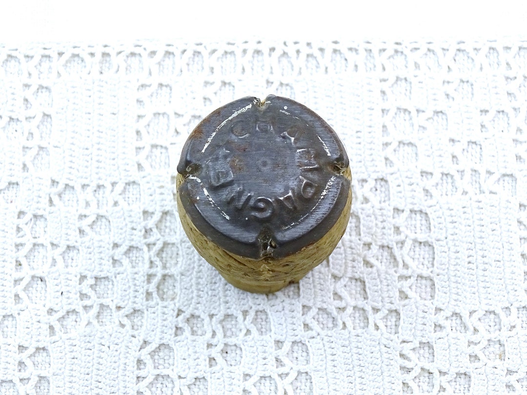 Antique French Collectible Champagne Cork From Early 1900s, Vintage ...