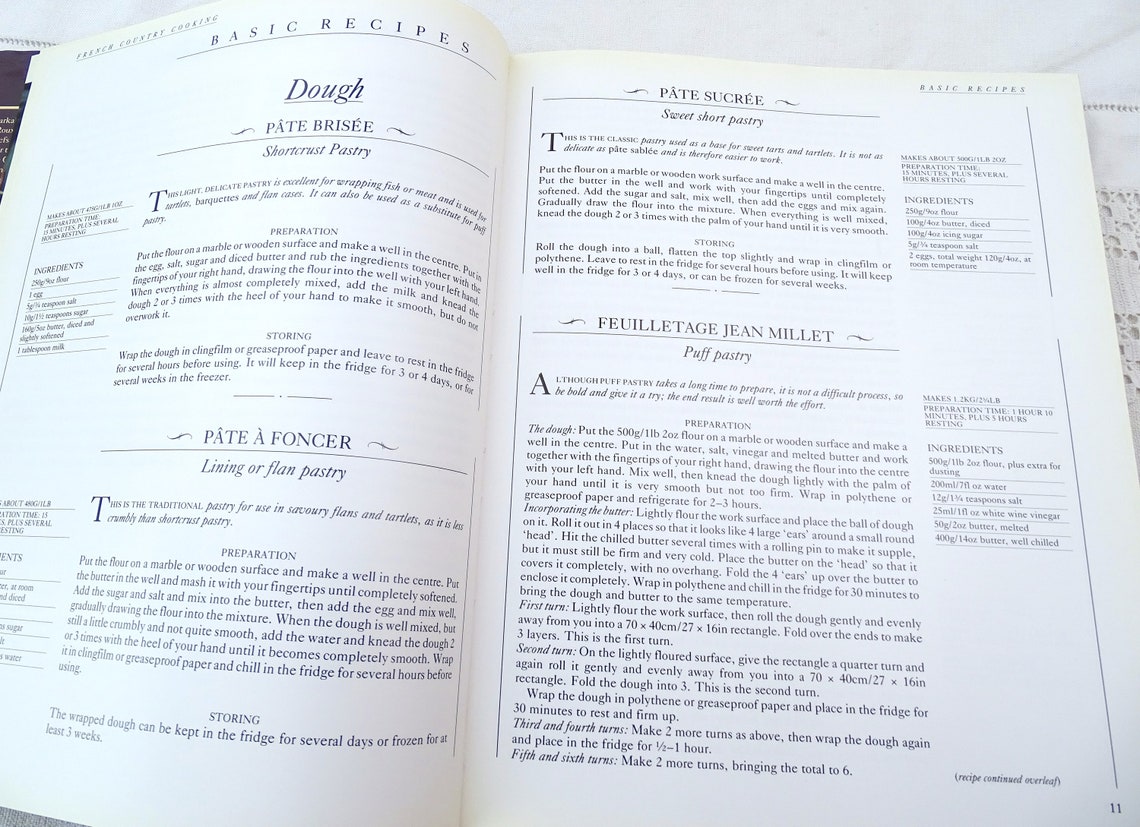 Vintage Cookbook the Roux Brothers French Country Cooking - Etsy