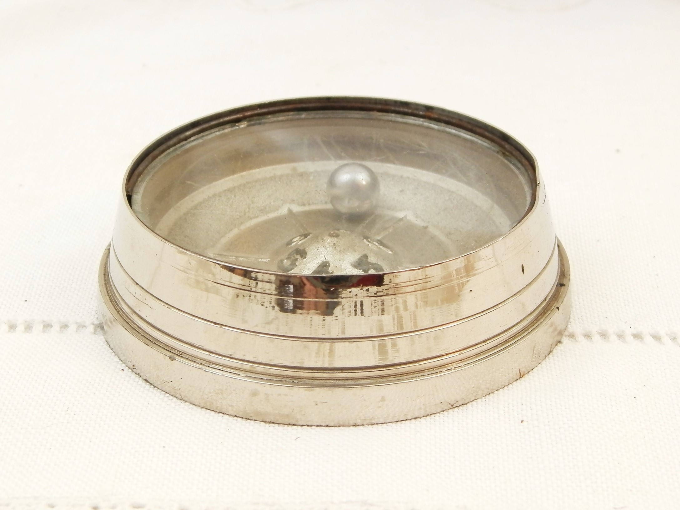 Vintage 1950s Pocket Metal Roulette Game Made in France, French 50s ...