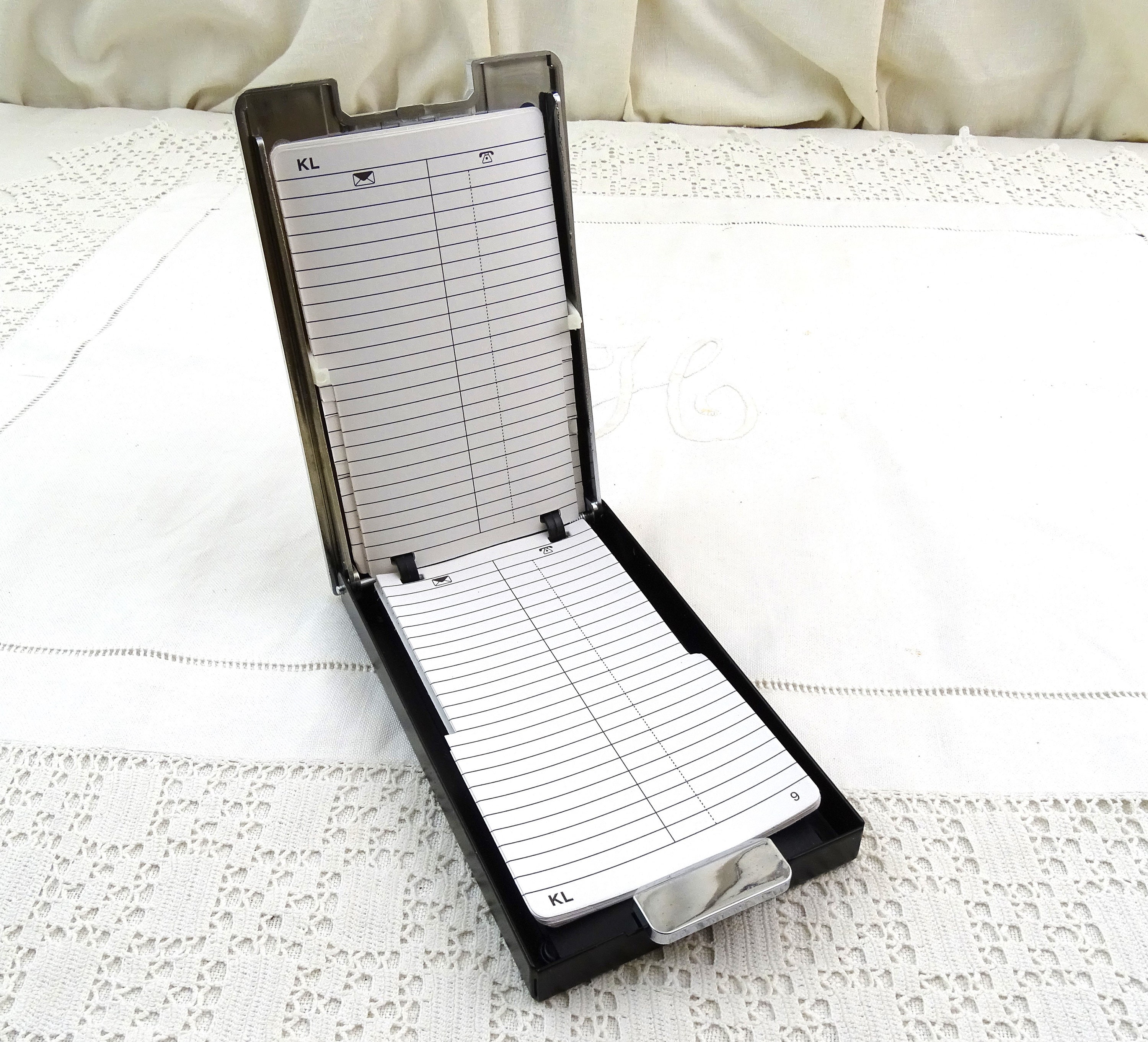 Vintage Unused 1960s / 1970s Pop Up Telephone and Address Index Card ...