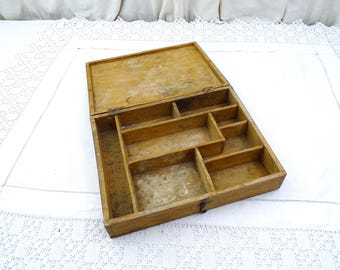 Antique Wooden Display Box - Etsy