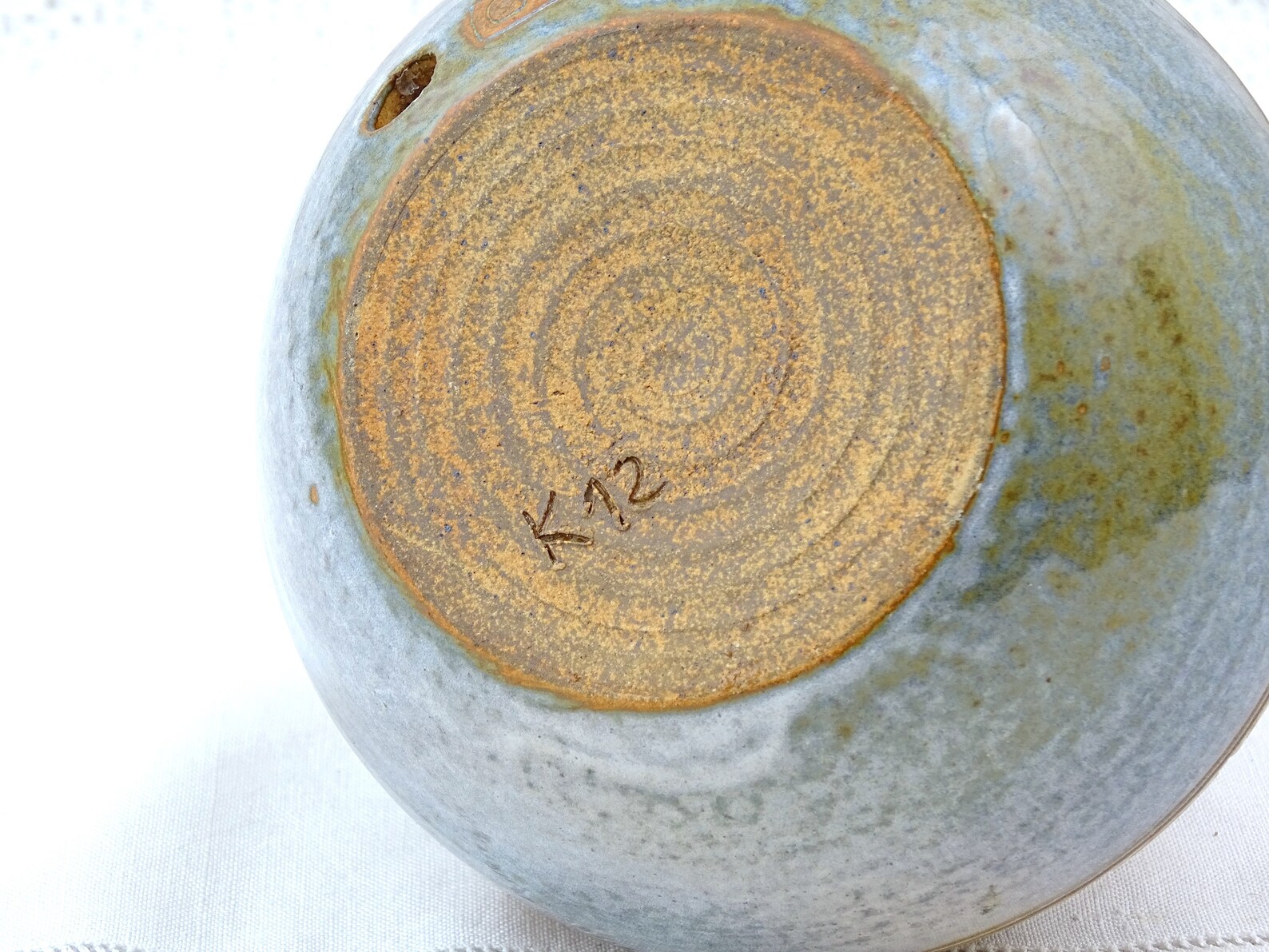 Vintage 1970s Studio Pottery Lamp Base in Gray and Brown - Etsy