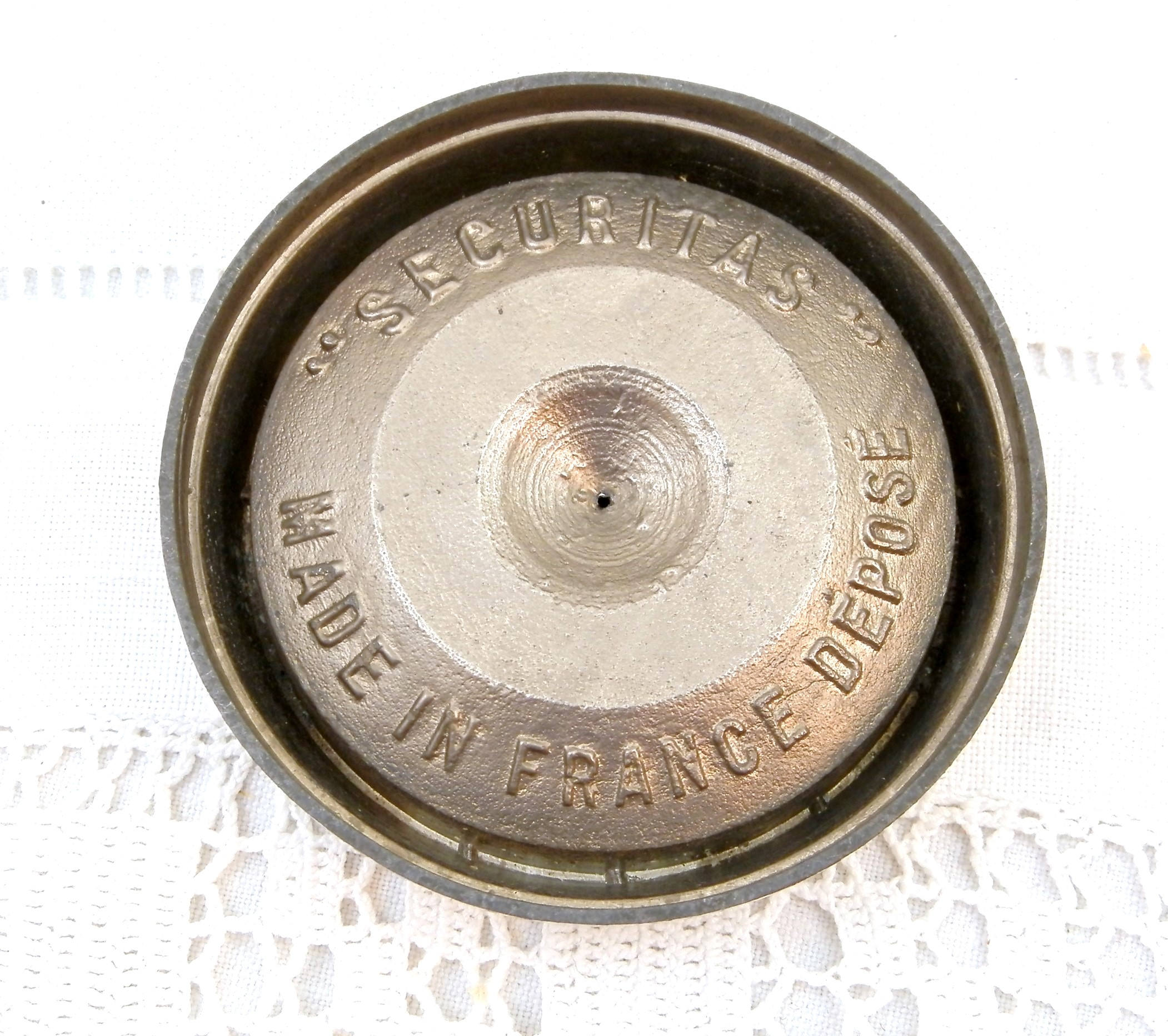 Vintage 1950s Pocket Metal Roulette Game Made in France, French 50s ...