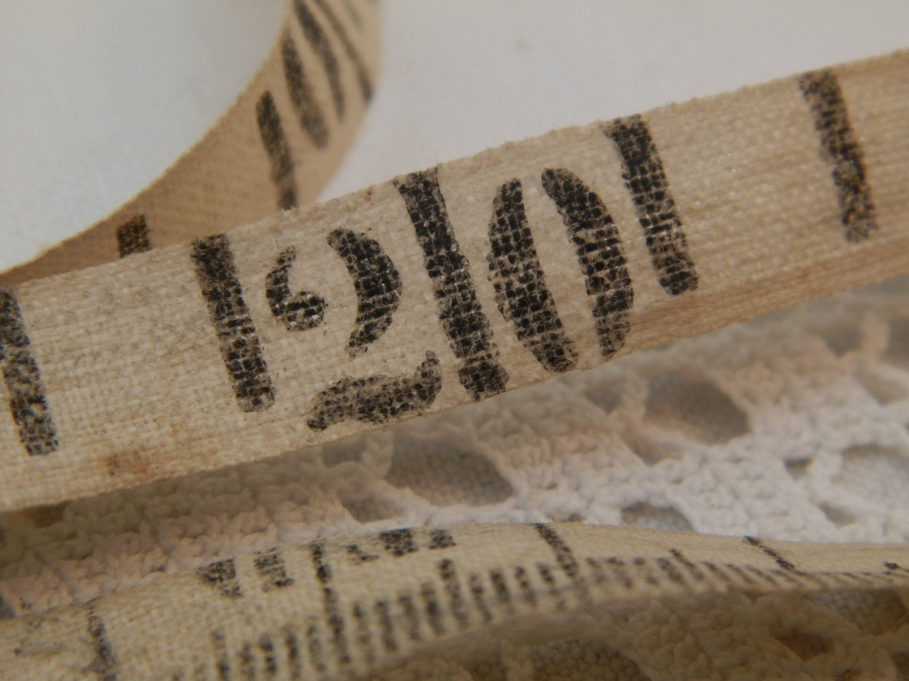 Antique 19 th French Century Brass 10 Meter Retractable Tape Measure ...