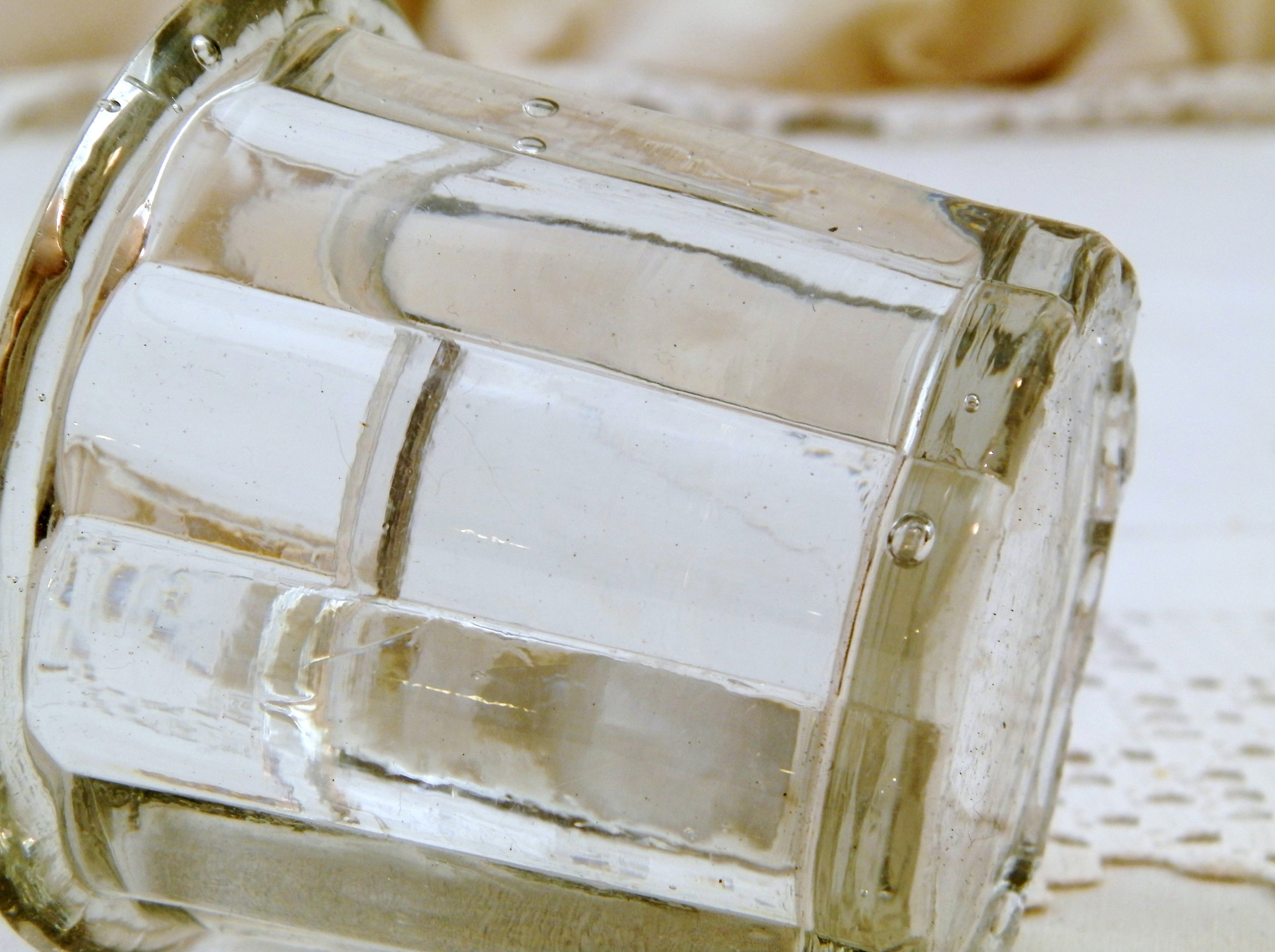 Small Antique French Jam Jar, Excellent Condition Clear Glass with ...