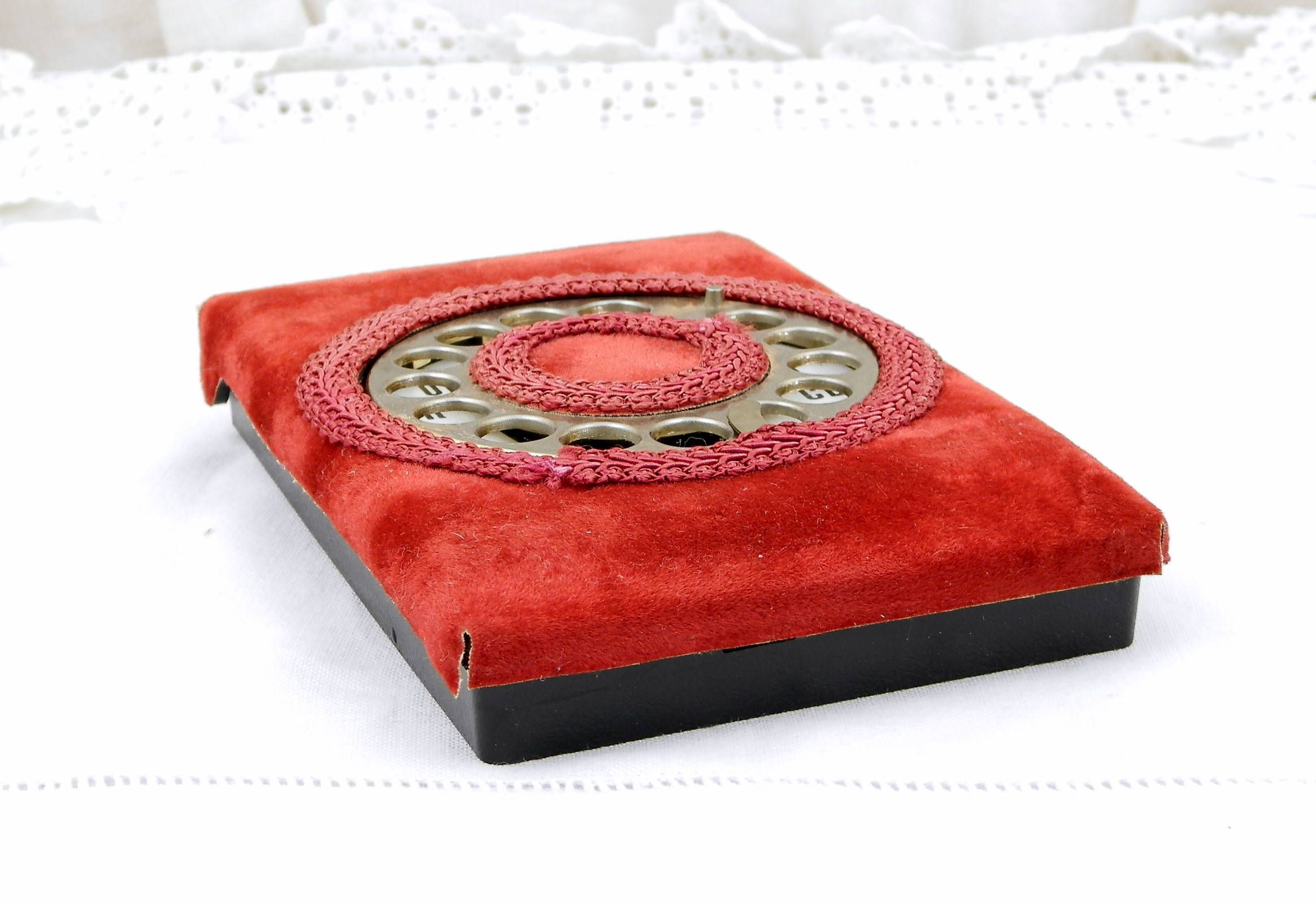 Vintage 1960s Mid Century Telephone Dial Pop Up Unused Address Book ...