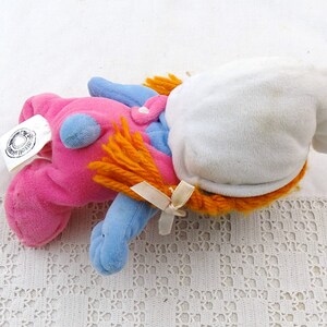 Vintage 1995 Smurfette With Pink Dungarees Made in Italy, Rare Retro ...