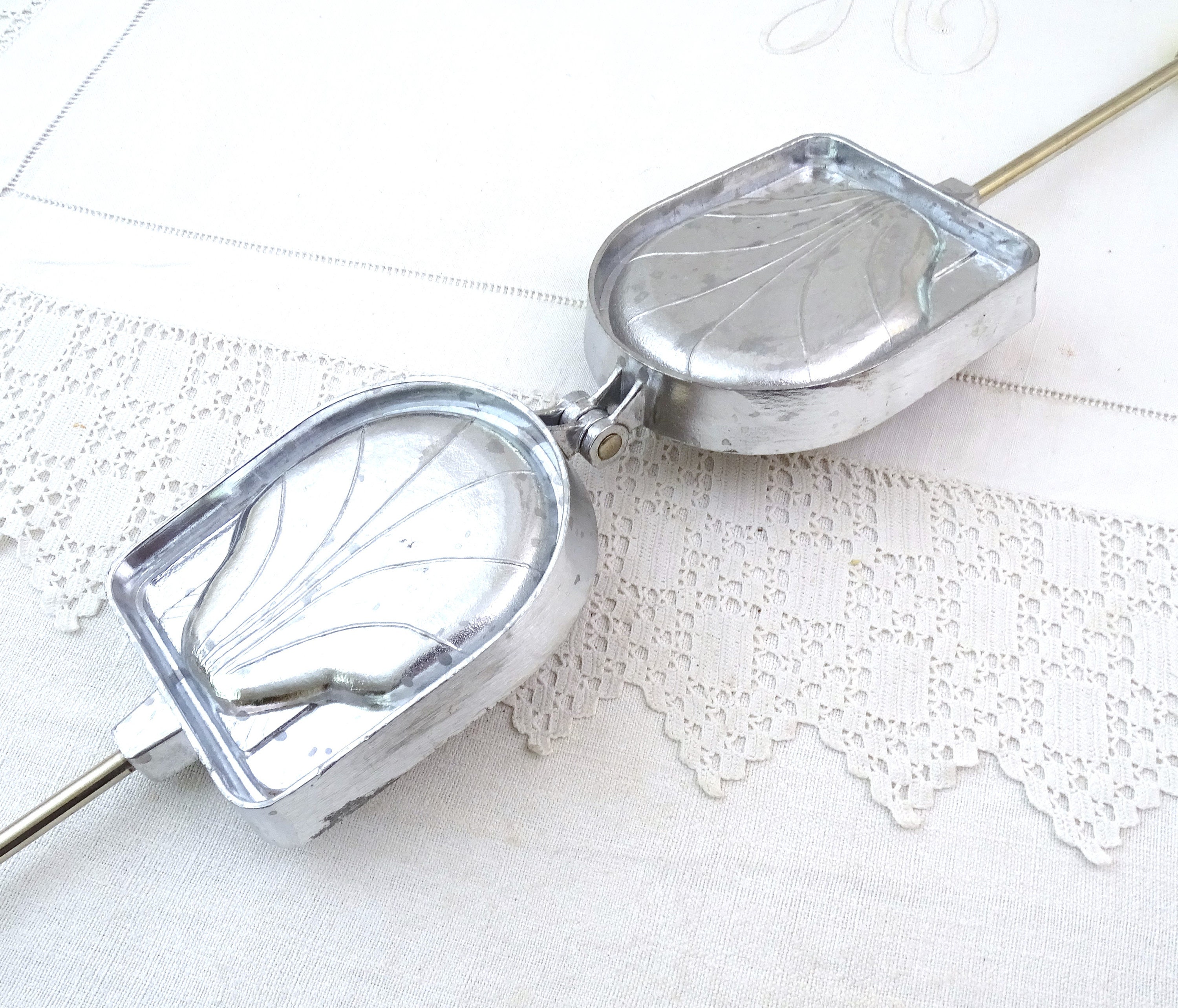 Vintage French Unused Metal Toasted Sandwich Maker for Gas Hob with ...