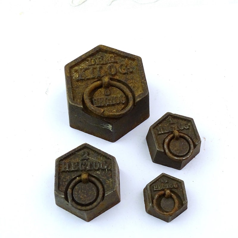 Old Antique Scales & Weights - Etsy