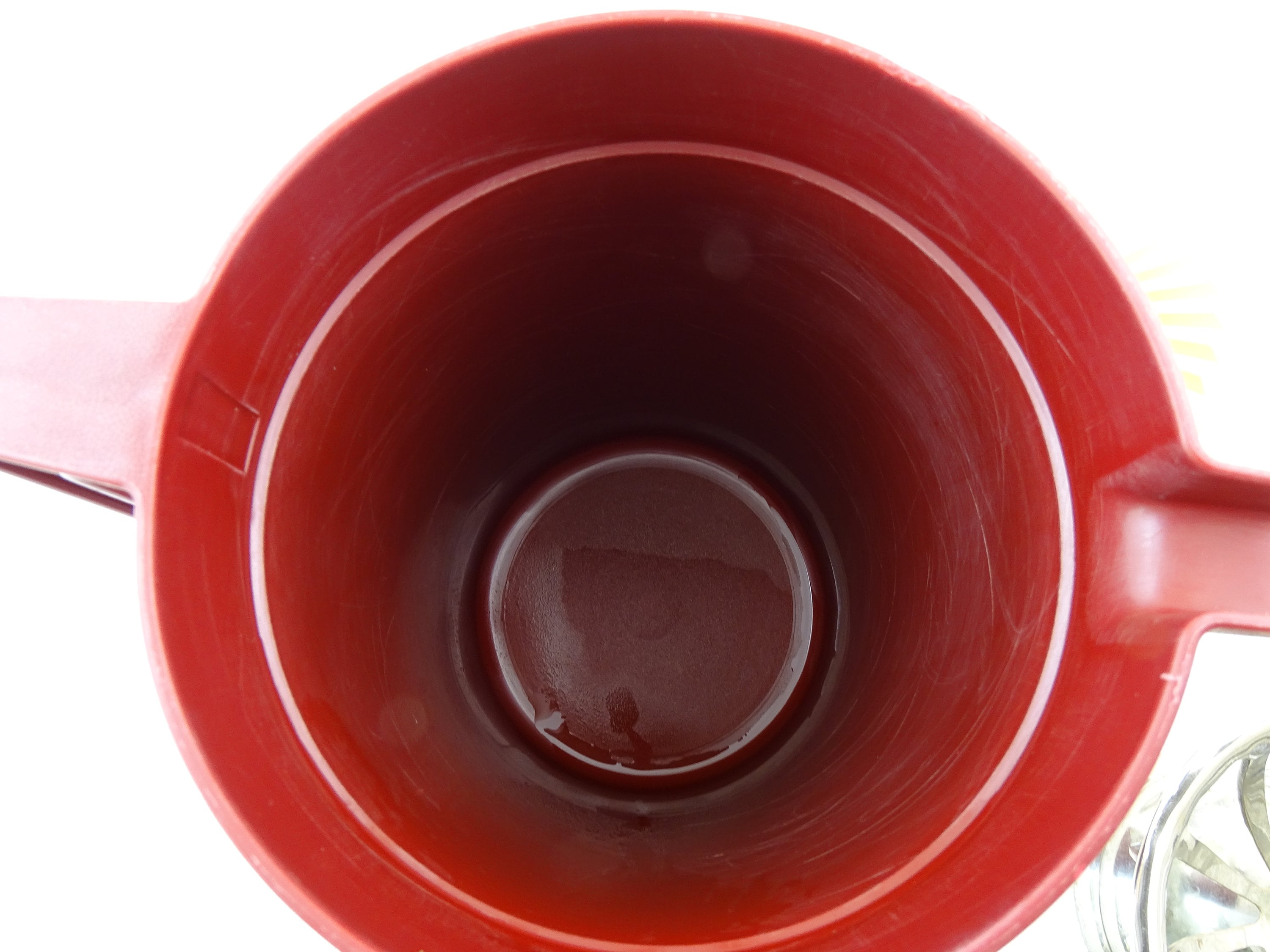 Large Vintage Maroon Colored Tupperware Pitcher, Retro Picnic Jug by ...