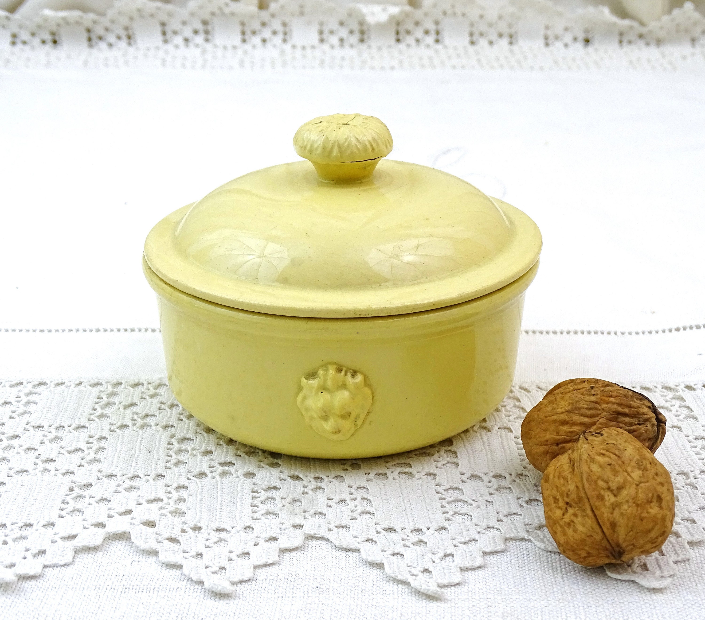 Dining & Serving Home & Living Small Ancient Pate Dish Small French ...