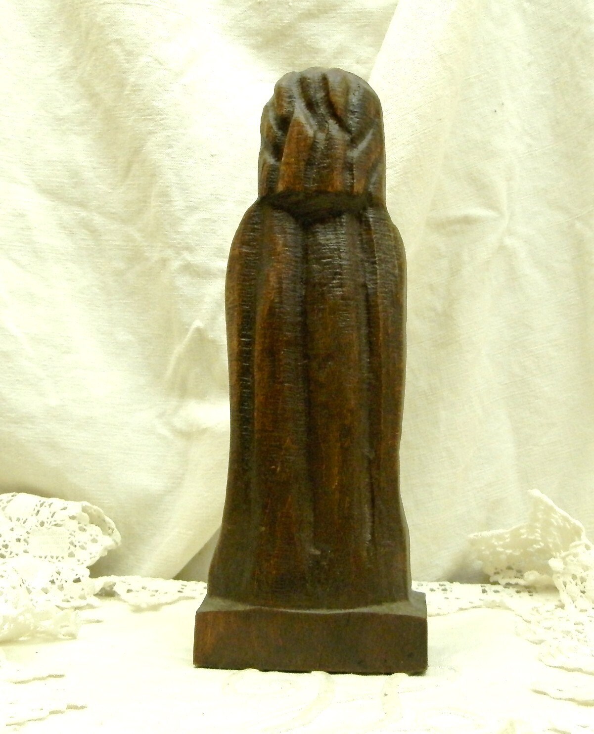 Vintage Hand Carved Oak Statue of Saint Peter, St Pierre Christian ...