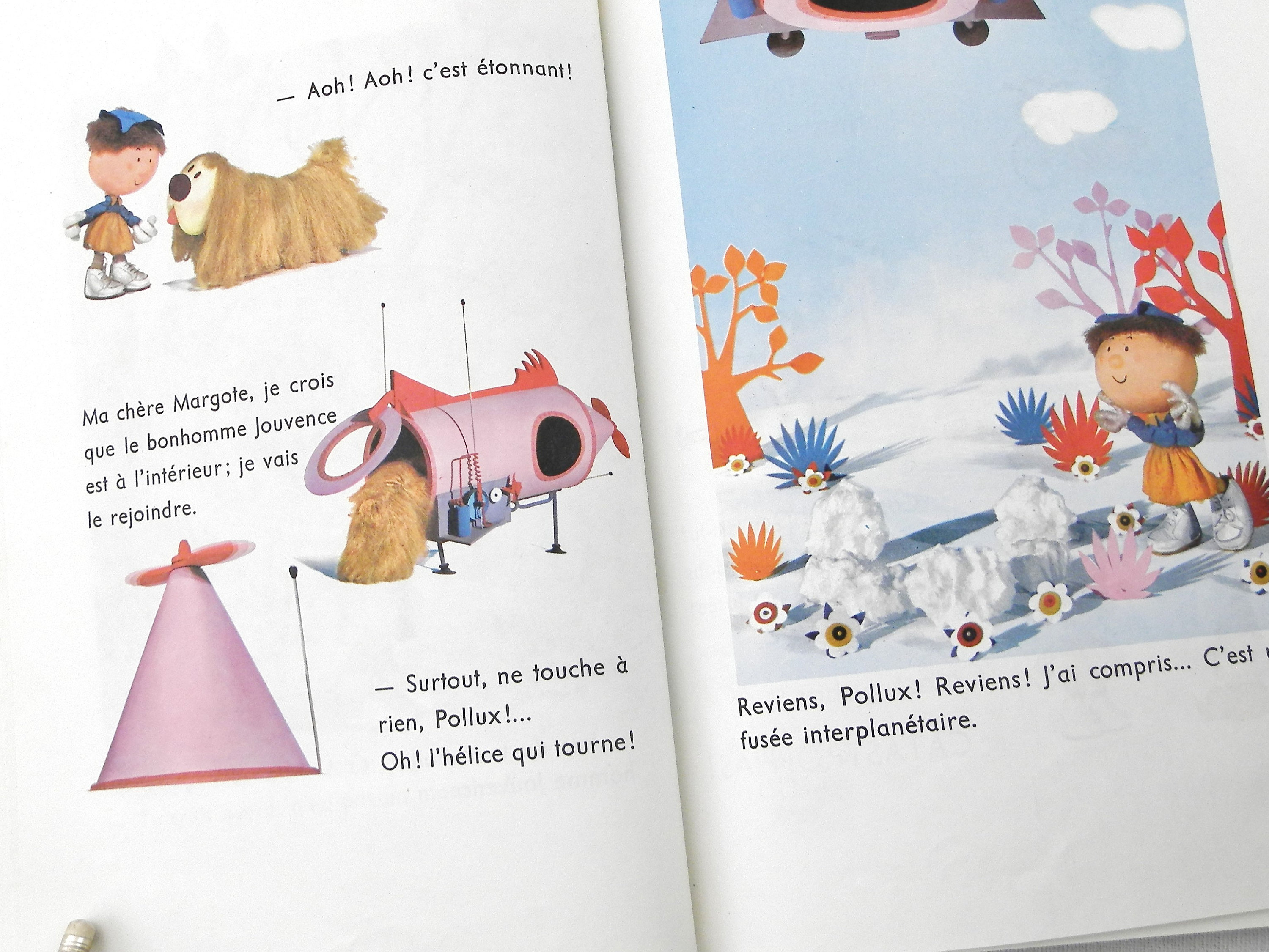 Vintage French Magic Roundabout Book Written in French, 1960s Le Manege ...
