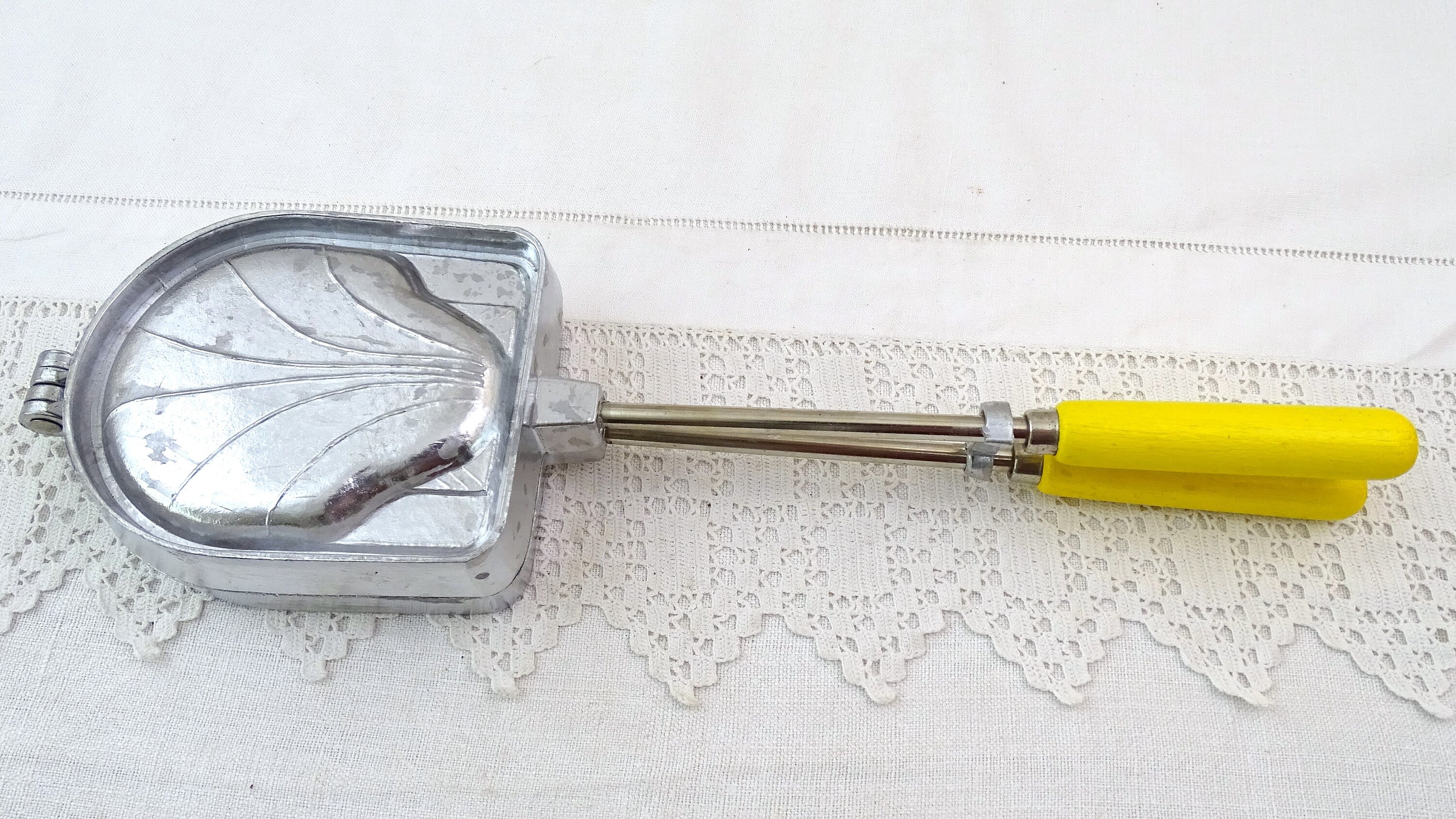 Vintage French Unused Metal Toasted Sandwich Maker for Gas Hob with ...