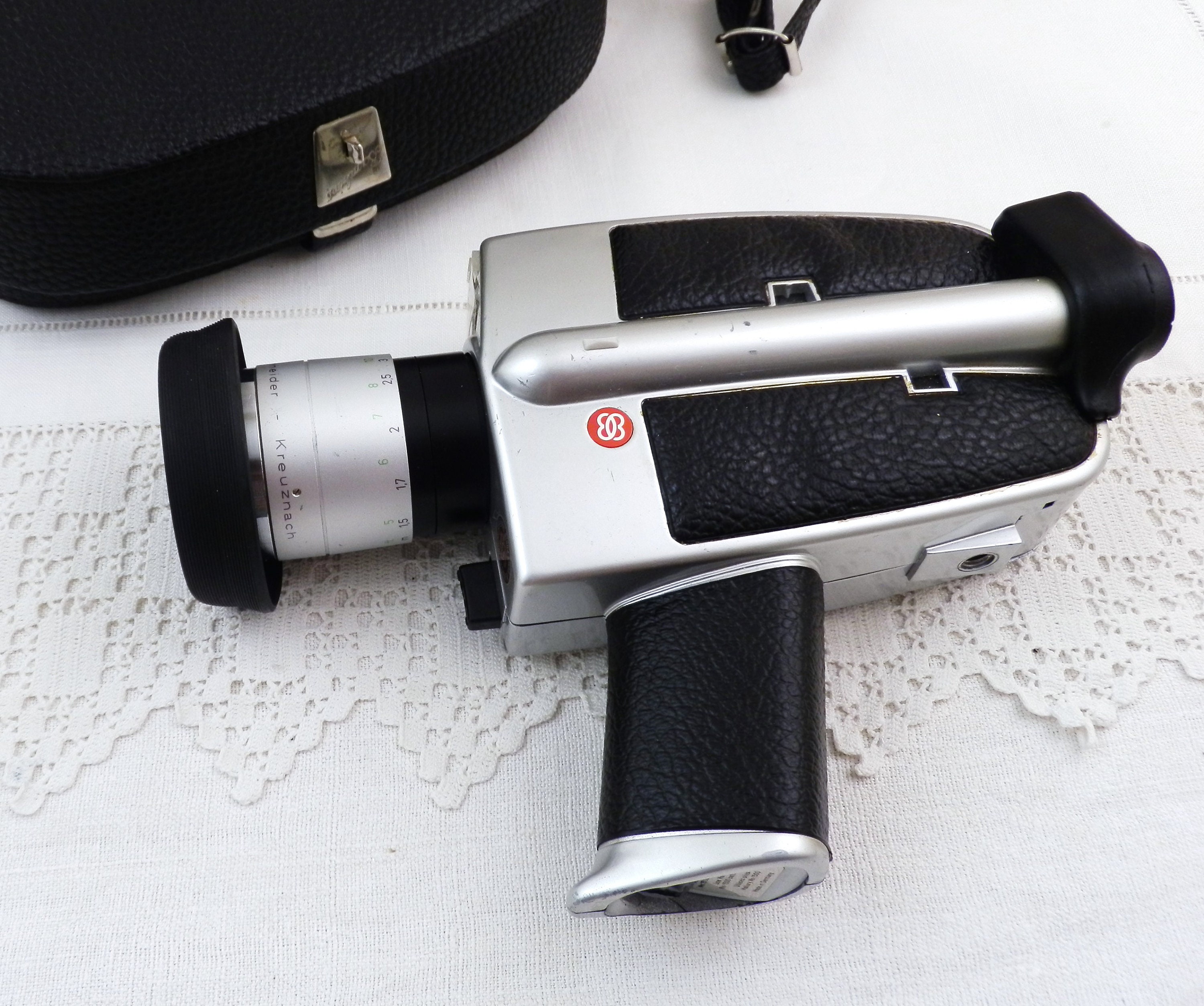 Vintage 1960s Bauer D Super 8 Film Camera with Carrying Case by Robert ...