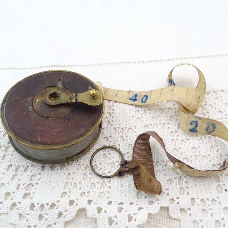 Antique Tape Measure - Etsy