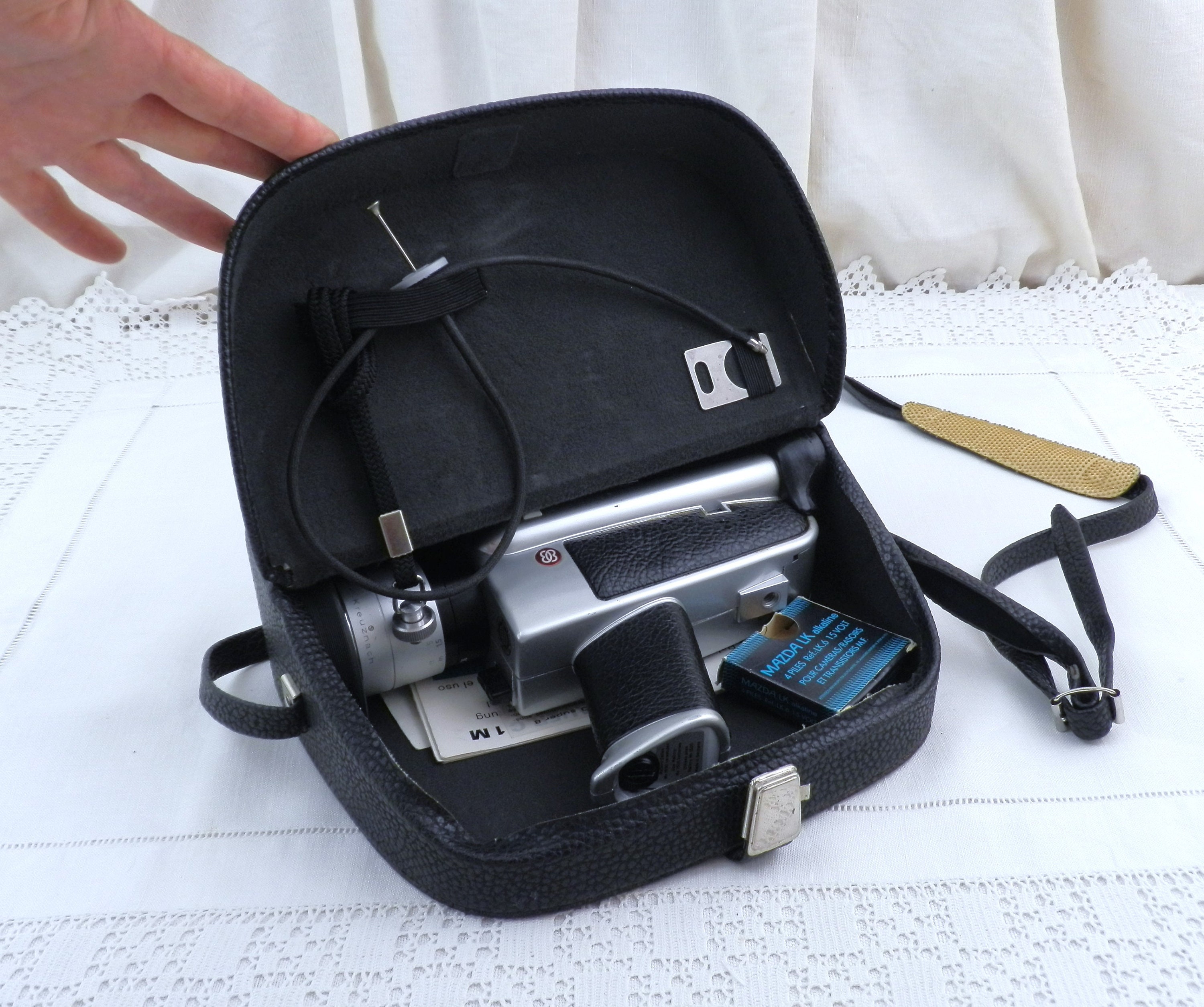 Vintage 1960s Bauer D Super 8 Film Camera with Carrying Case by Robert ...