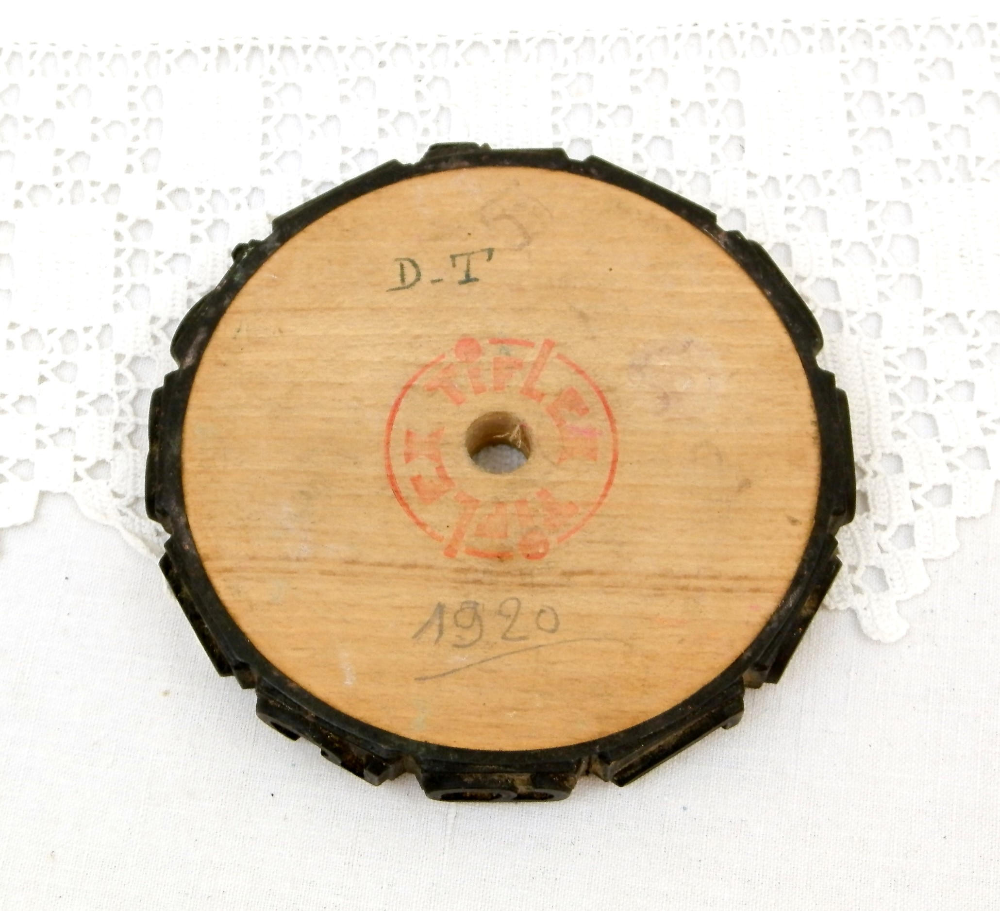 Antique Printer's Wheel with Numbers Used for Printing the Price in ...