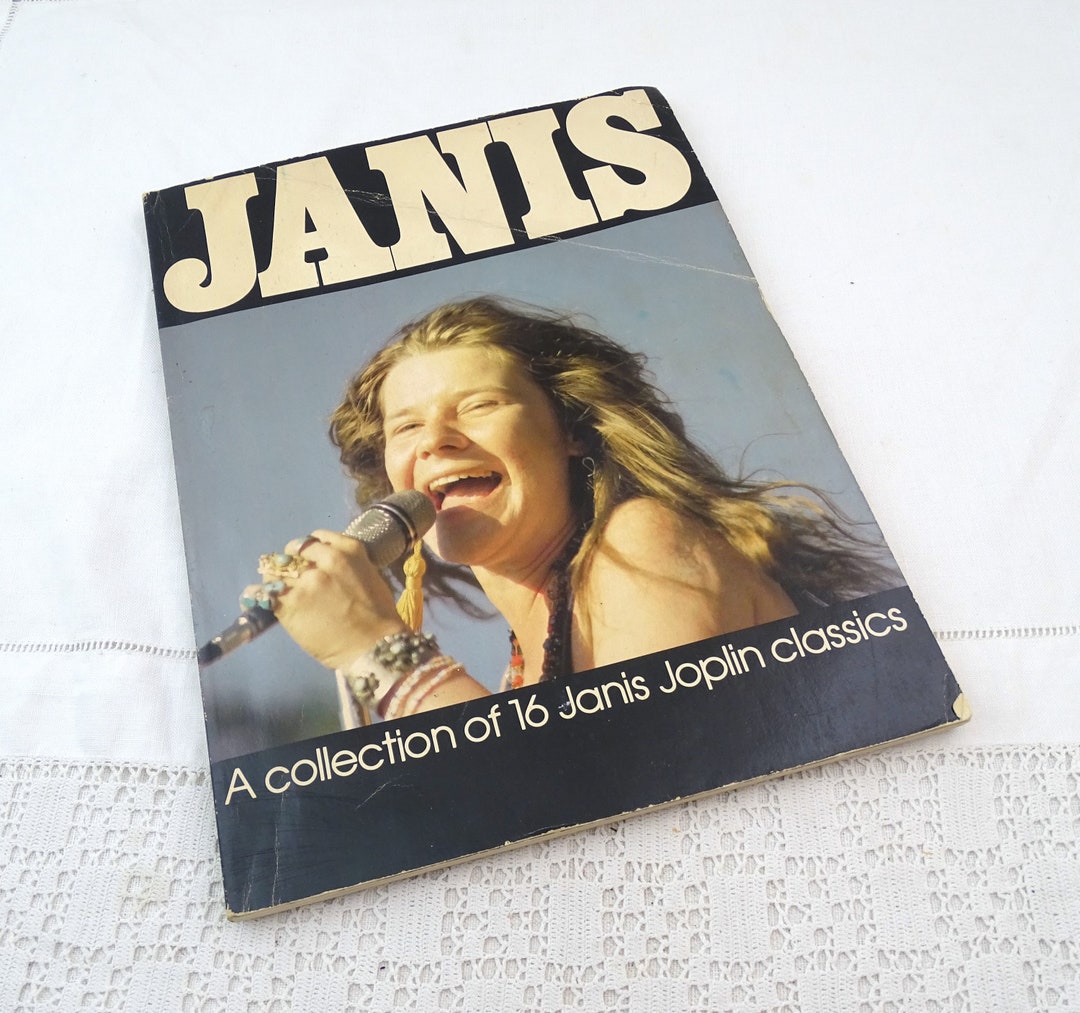 Vintage A Collection of 16 Janis Joplin Classics Music Book Printed in ...