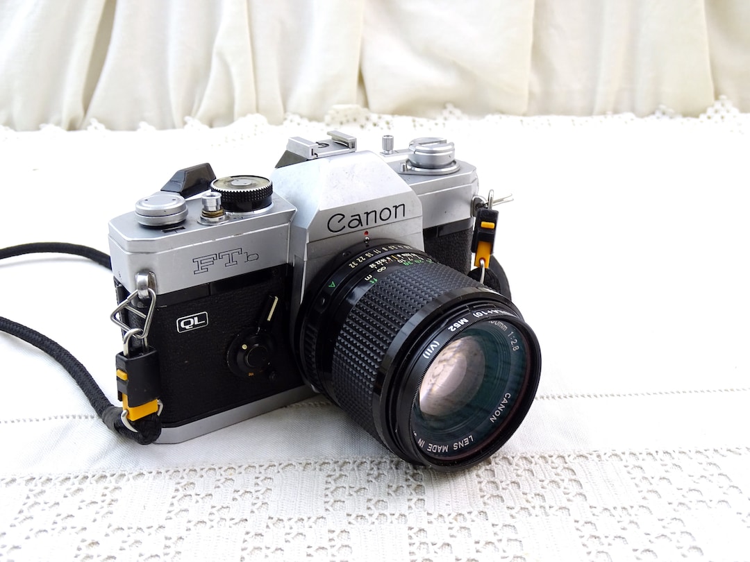 Vintage in Need of REPAIR 1970s Canon Ftb Film Camera With FD 100mm ...
