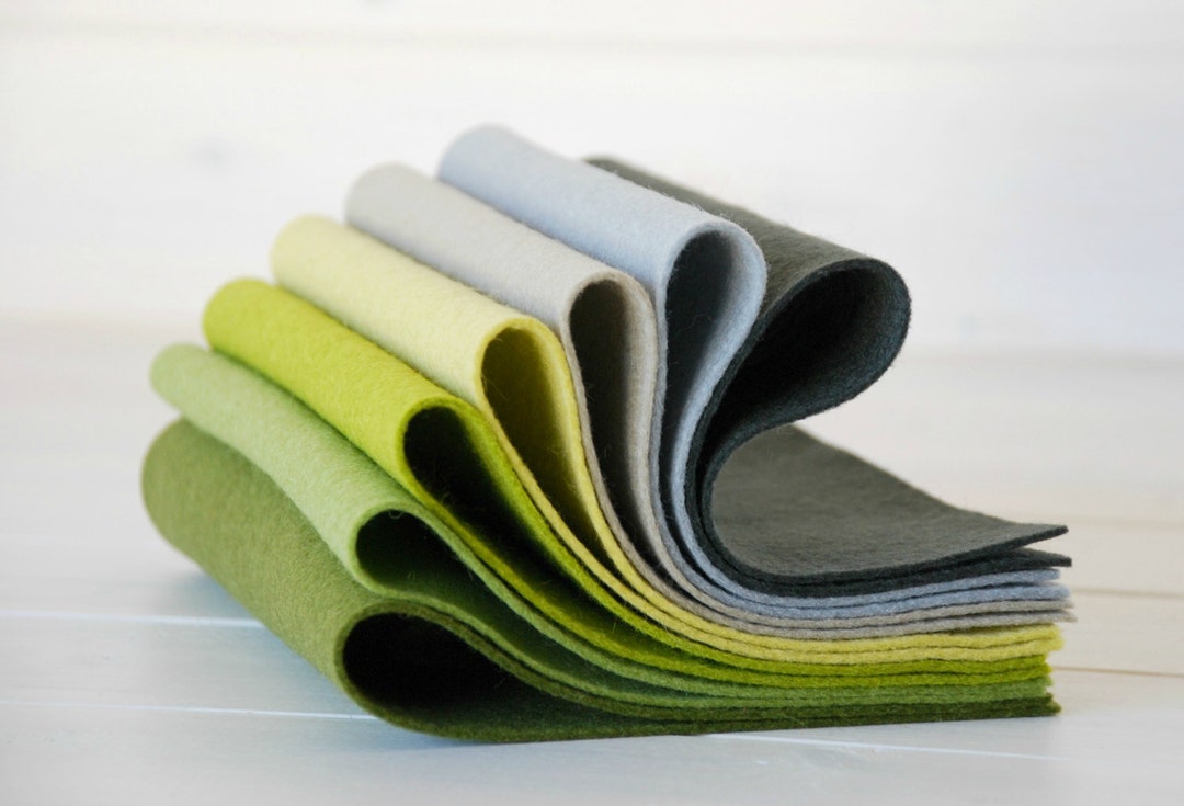 Lichen Collection: 100% Wool Felt Sheets - 8"x12" Bundle - Etsy