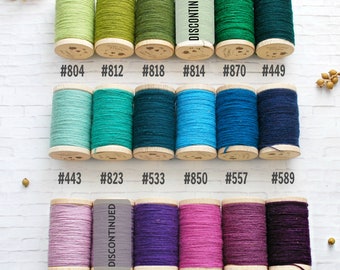 Moire wool thread store