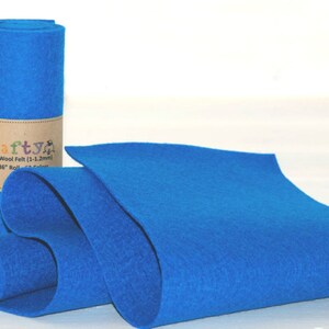 100% Merino Wool Felt Roll - 5" X 36" Felt Roll - Wool Felt Color ...