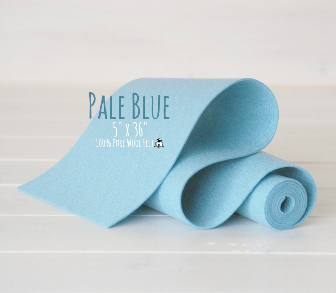 100% Merino Wool Felt Roll - 5" X 36" Wool Felt Roll - Wool Felt Color ...