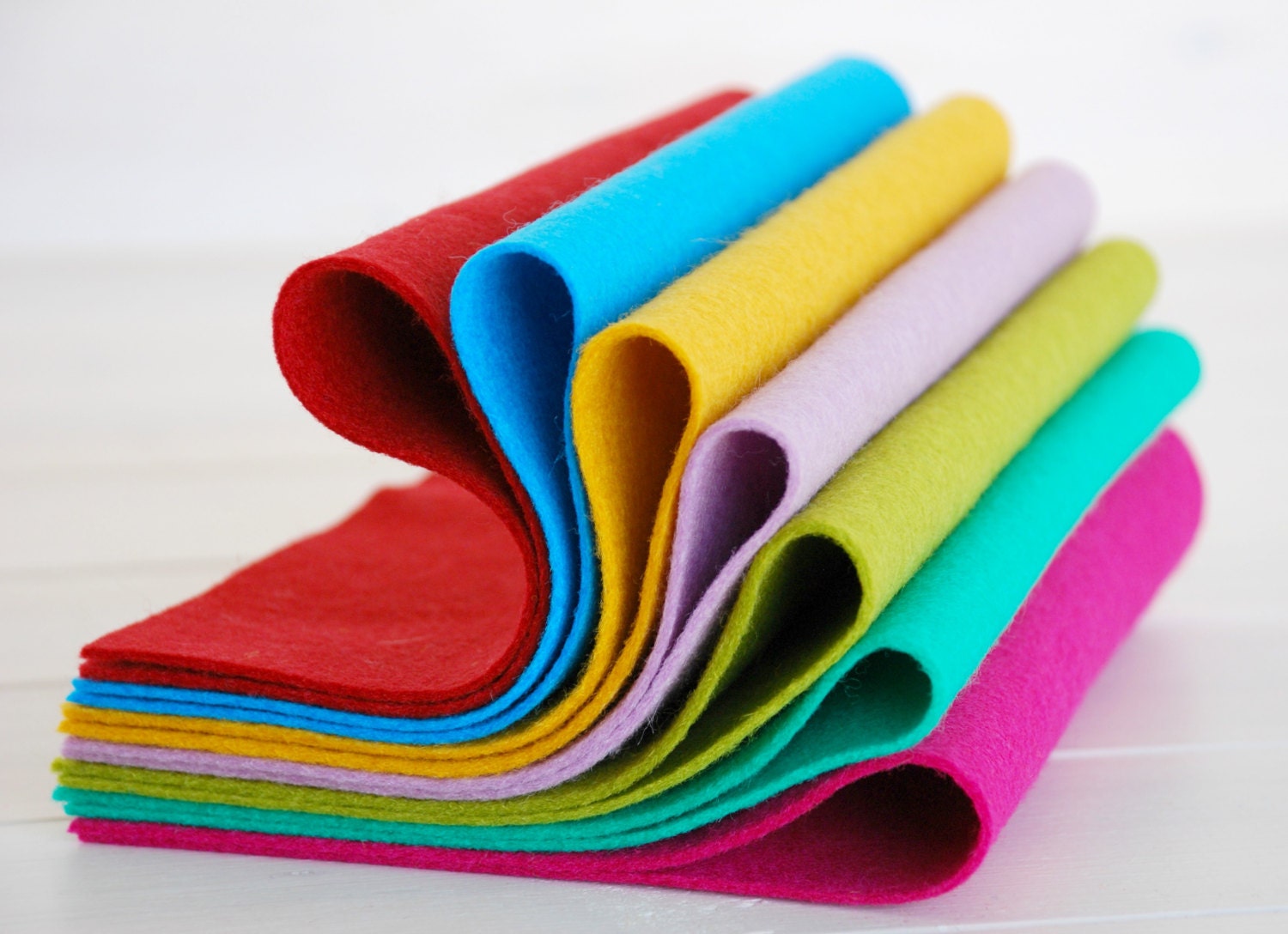 100% Wool Felt Sheets: Crafty Colors Collection, 8"x12" (7 Sheets) - Etsy
