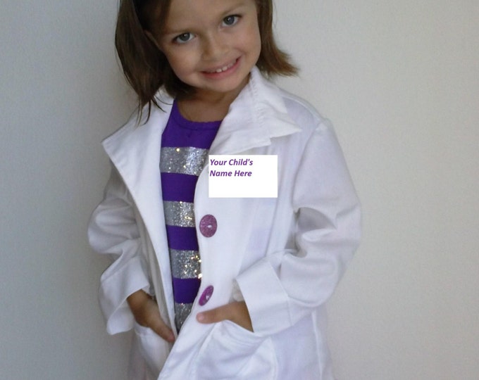 Doc Costume and Outfit- 5 Pcs - Doctor's Coat, Shirt, Skirt, Leggings ...