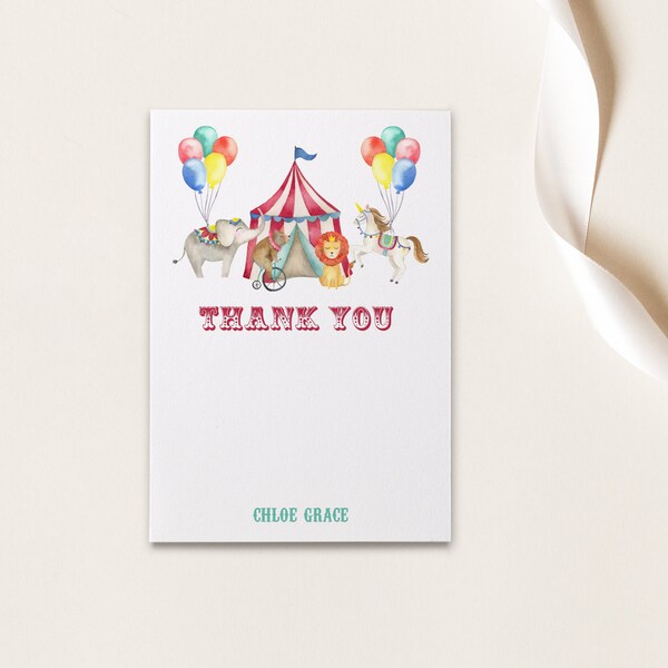 Carnival Thank You - Etsy