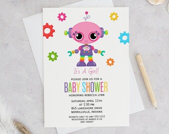 Robot Baby Shower - Etsy
