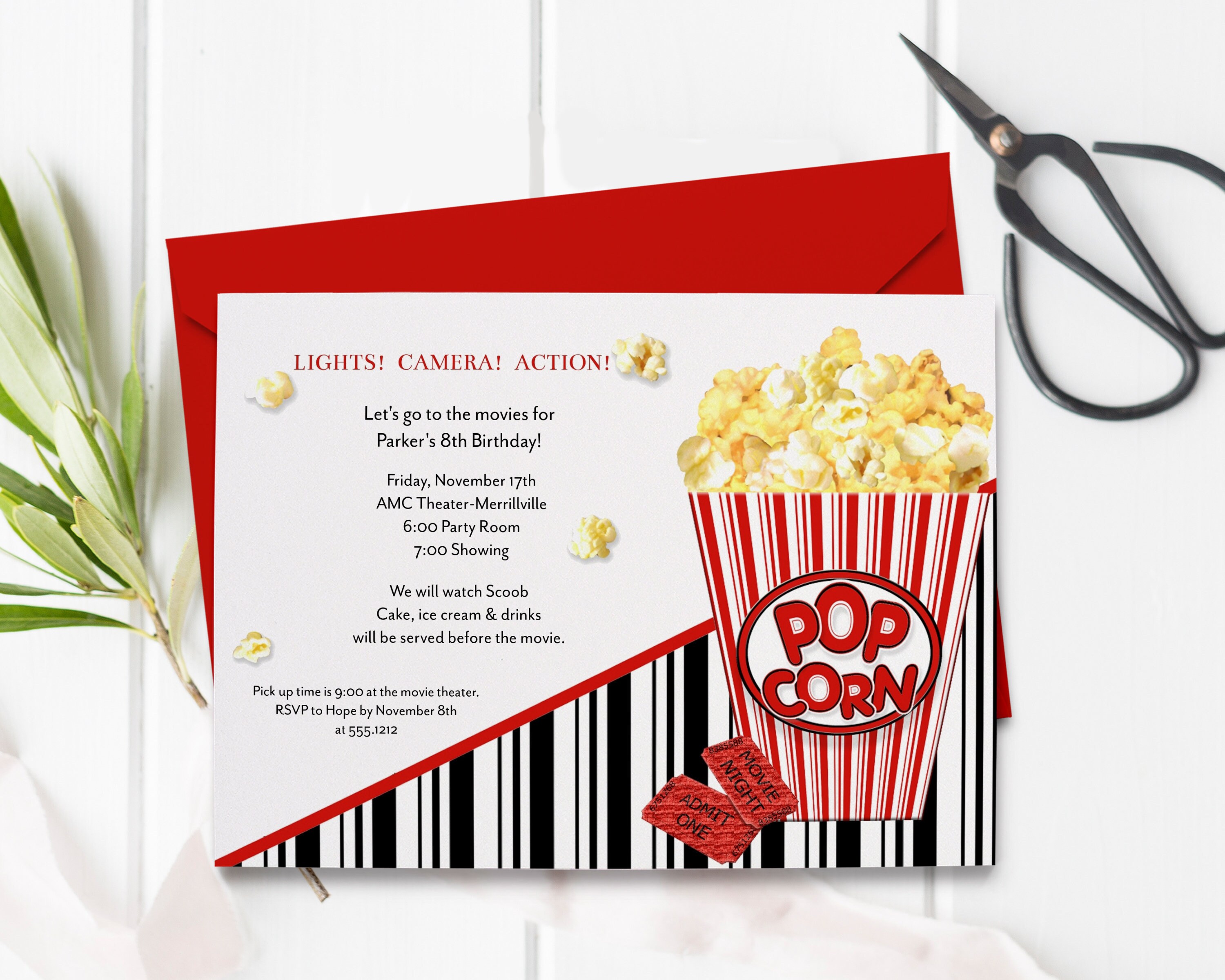 Birthday Party Decoration Package Movie Night Party Complete Package ...