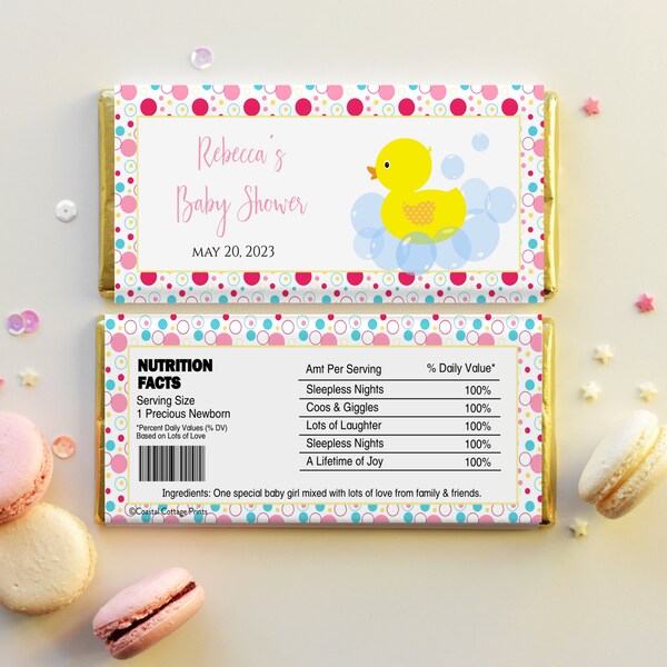 Rubber Duck Candy Wrapper - Etsy