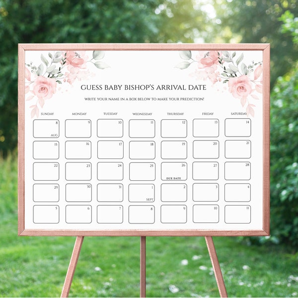 Due Date Calendar - Etsy