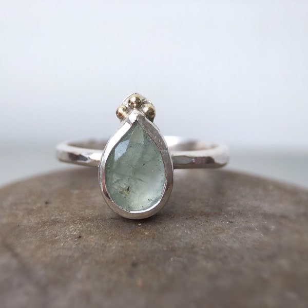 Rustic Silver Ring - Etsy