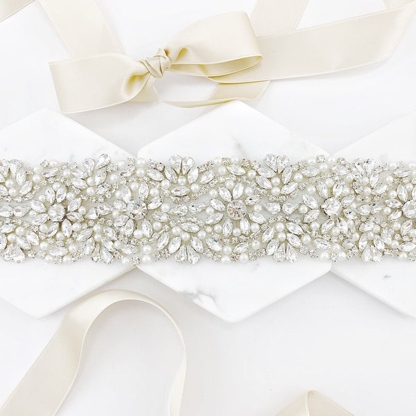 Bridal Belt for Wedding Dress - Etsy