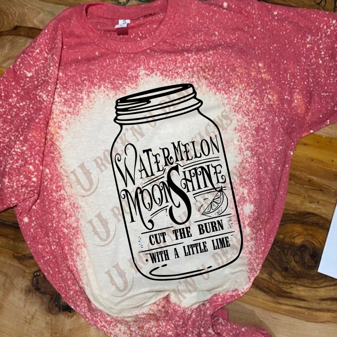 Watermelon Moonshine Unisex Graphic T Shirt by Rock'n U - Etsy