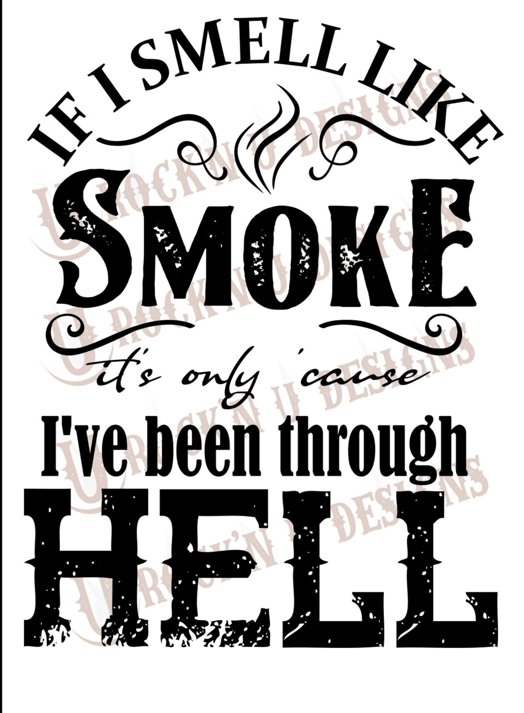 Digital Download Graphic Design PNG if I Smell Like - Etsy