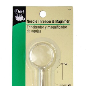 Dritz Needle Threader & Magnifier - Etsy