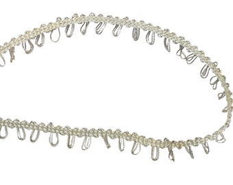 Metallic Silver Trim | Etsy