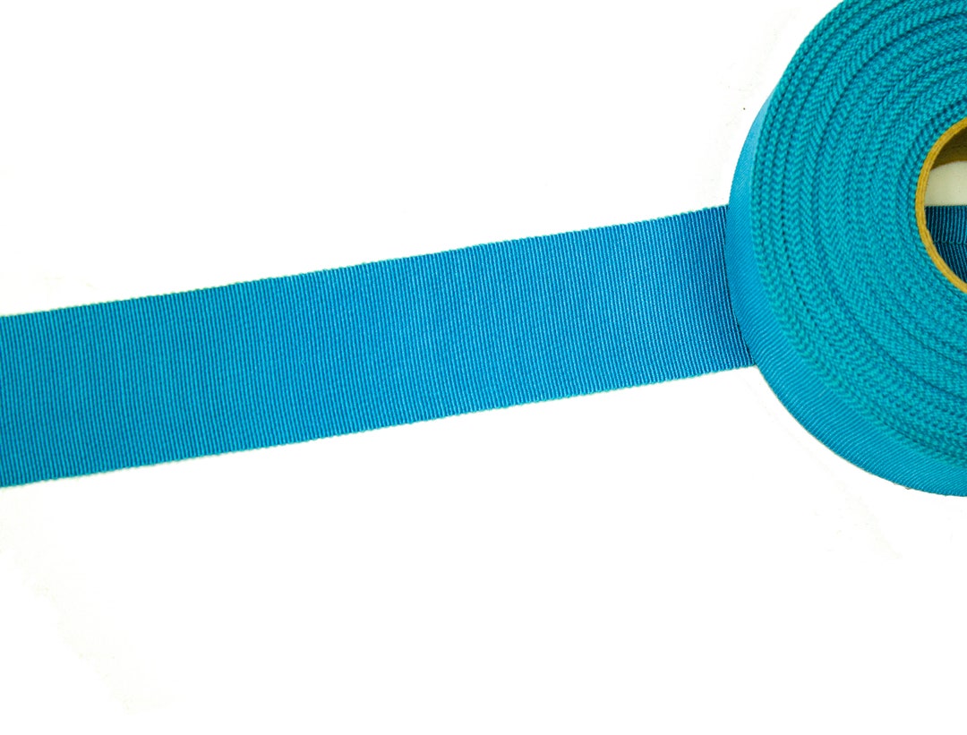 Jahrgang Petersham Band Aqua Blau Maßnahmen 37 mm breit - Etsy Österreich