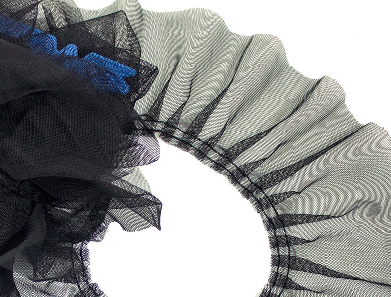 Tulle Pleated Ruffle Trim 10 Cm Wide Sold by the Yard - Etsy