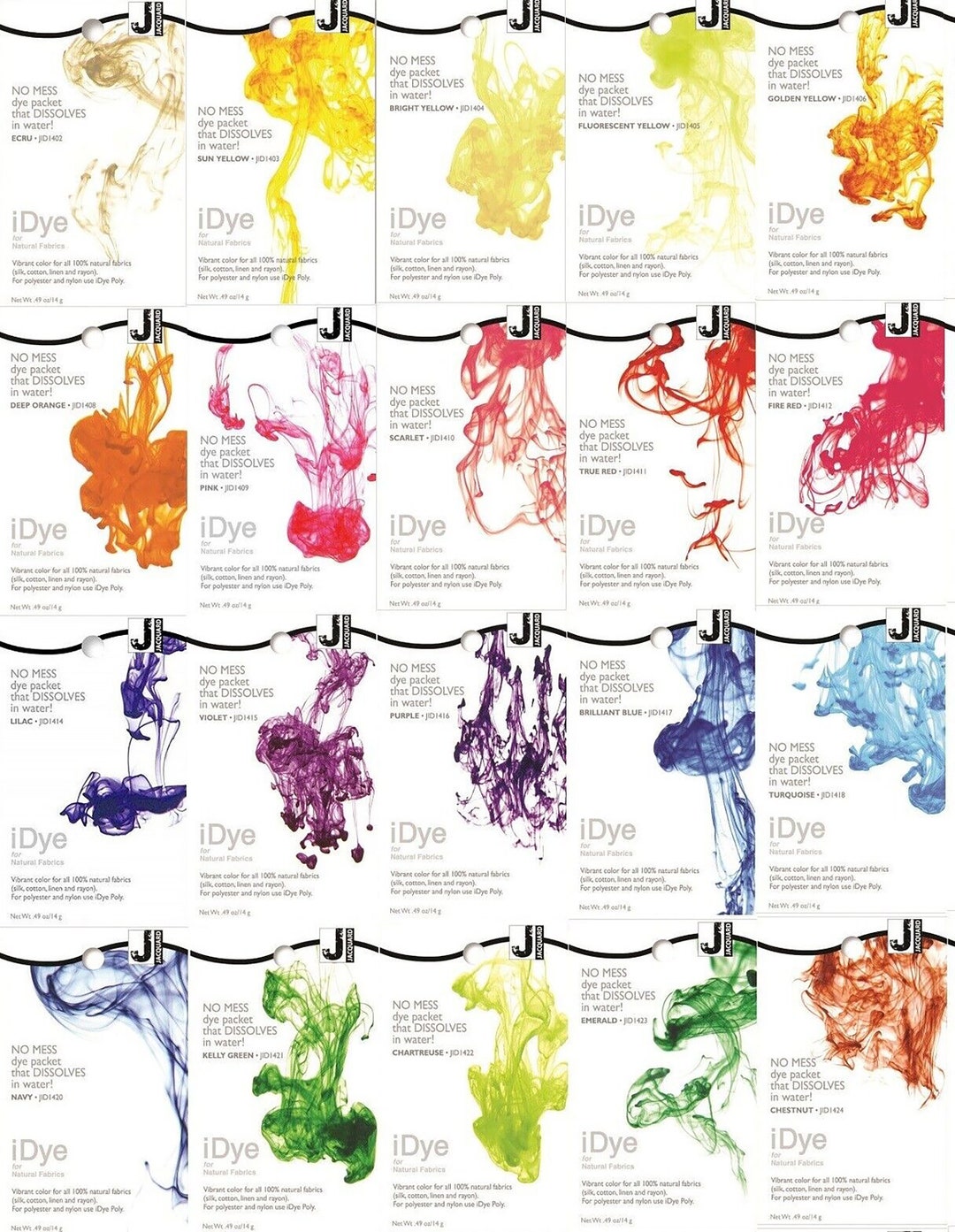 Jacquard Idye Fabric Dye for Natural Fabrics - Etsy