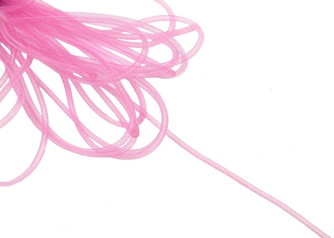 Crinoline Horsehair Braid Tube 4 Mm - Sold by the Yard - Light Pink - Etsy